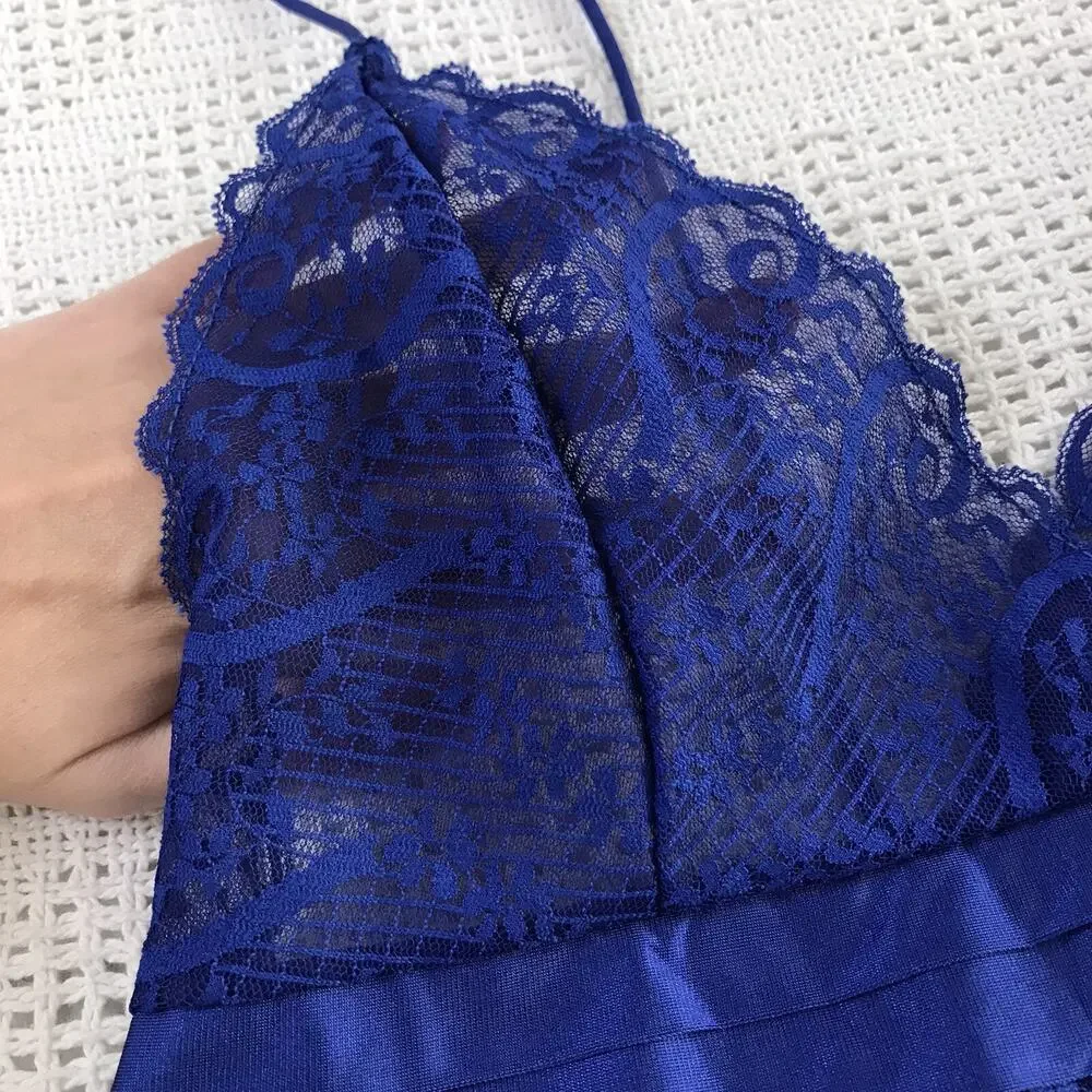 Gilead | Intimates & Sleepwear | Nightgown Gilead Full Slip Small Royal ...